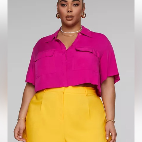 Fashion to Figure | Tops | Fashion To Figure Crop Top | Poshmark